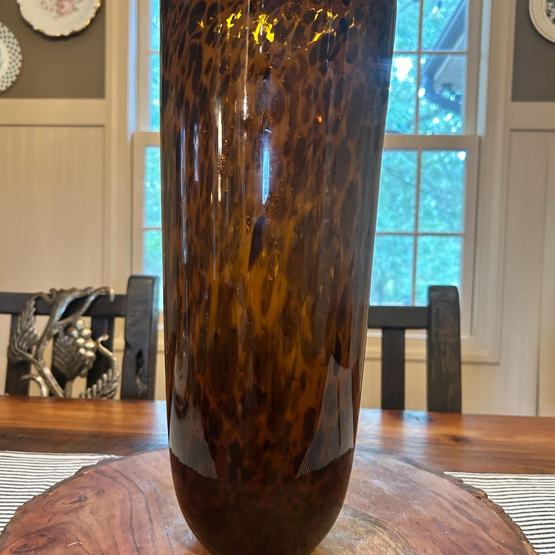 Tortoise Shell Glass - Etsy