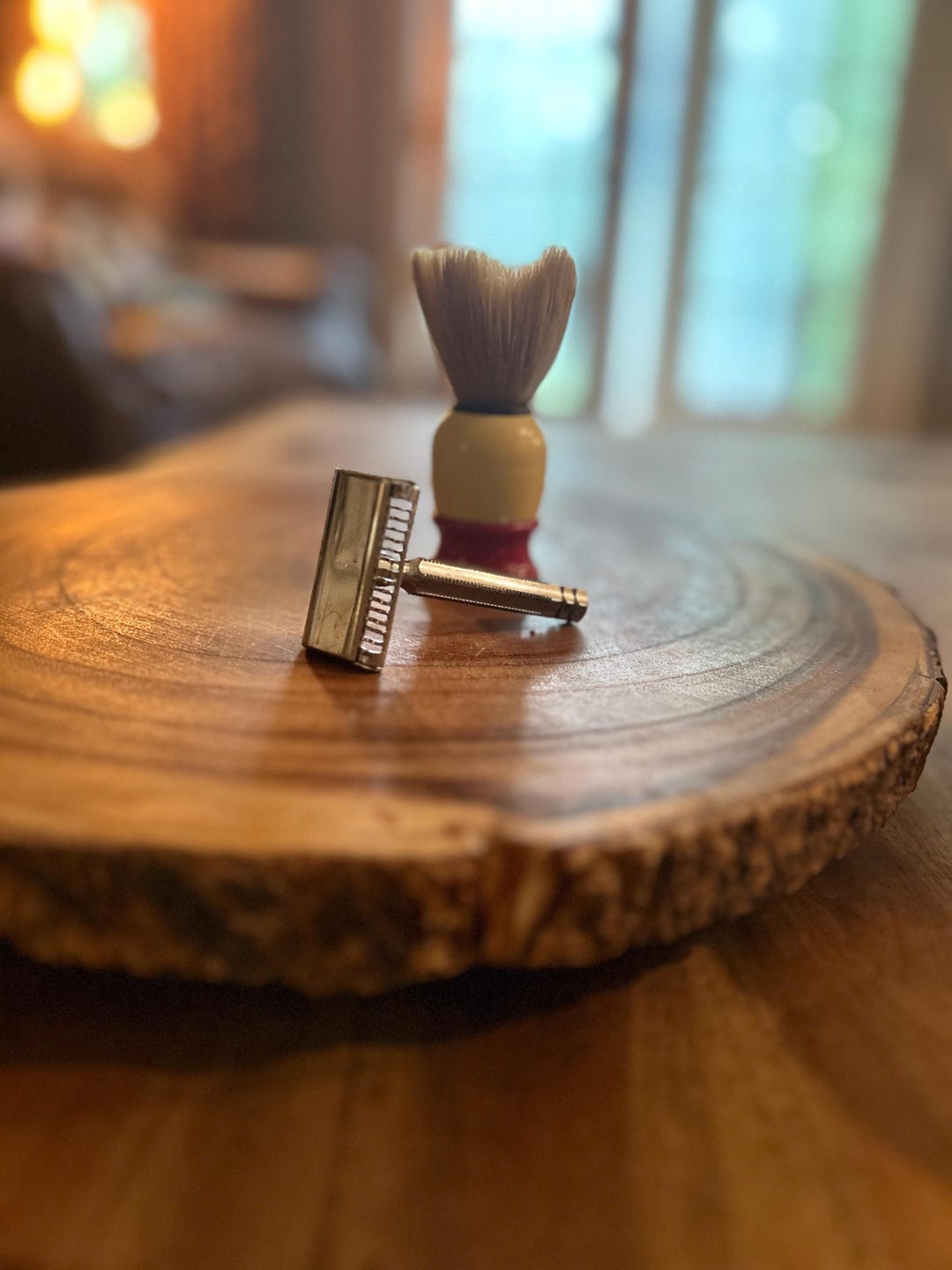 Vintage 1920’s Shaving Set With a Shaving Brush and Ever-ready Flip Top ...