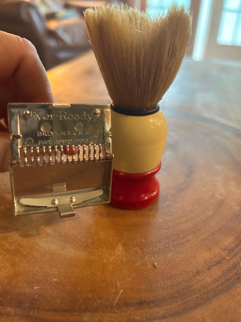 Vintage 1920s Ever-ready Shovelhead Razor Set With Shaving Brush - Etsy
