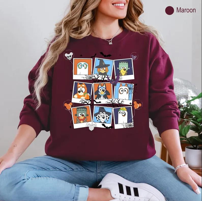 Halloween Bluey Png, Bluey Halloween Characters Png, Vampire Bluey ...