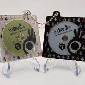 Mini Patapon OST Acrylic Replica CD Keychain - Etsy