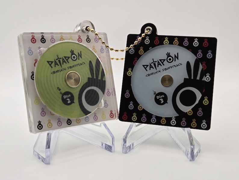 Mini Patapon OST Acrylic Replica CD Keychain - Etsy