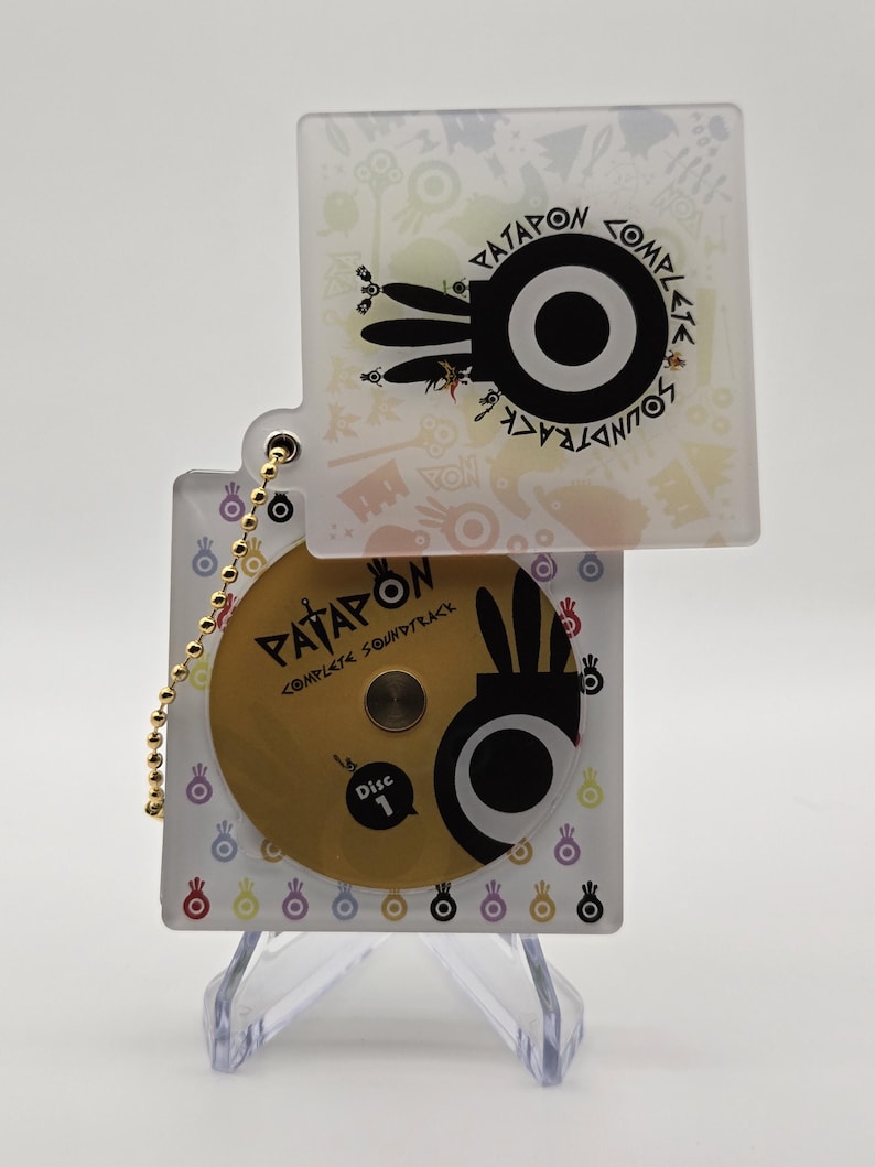 Mini Patapon OST Acrylic Replica CD Keychain - Etsy