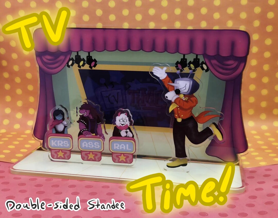 TV Time! - Deltarune Chapter 3 Double-sided Acrylic Standee Scene [pre ...