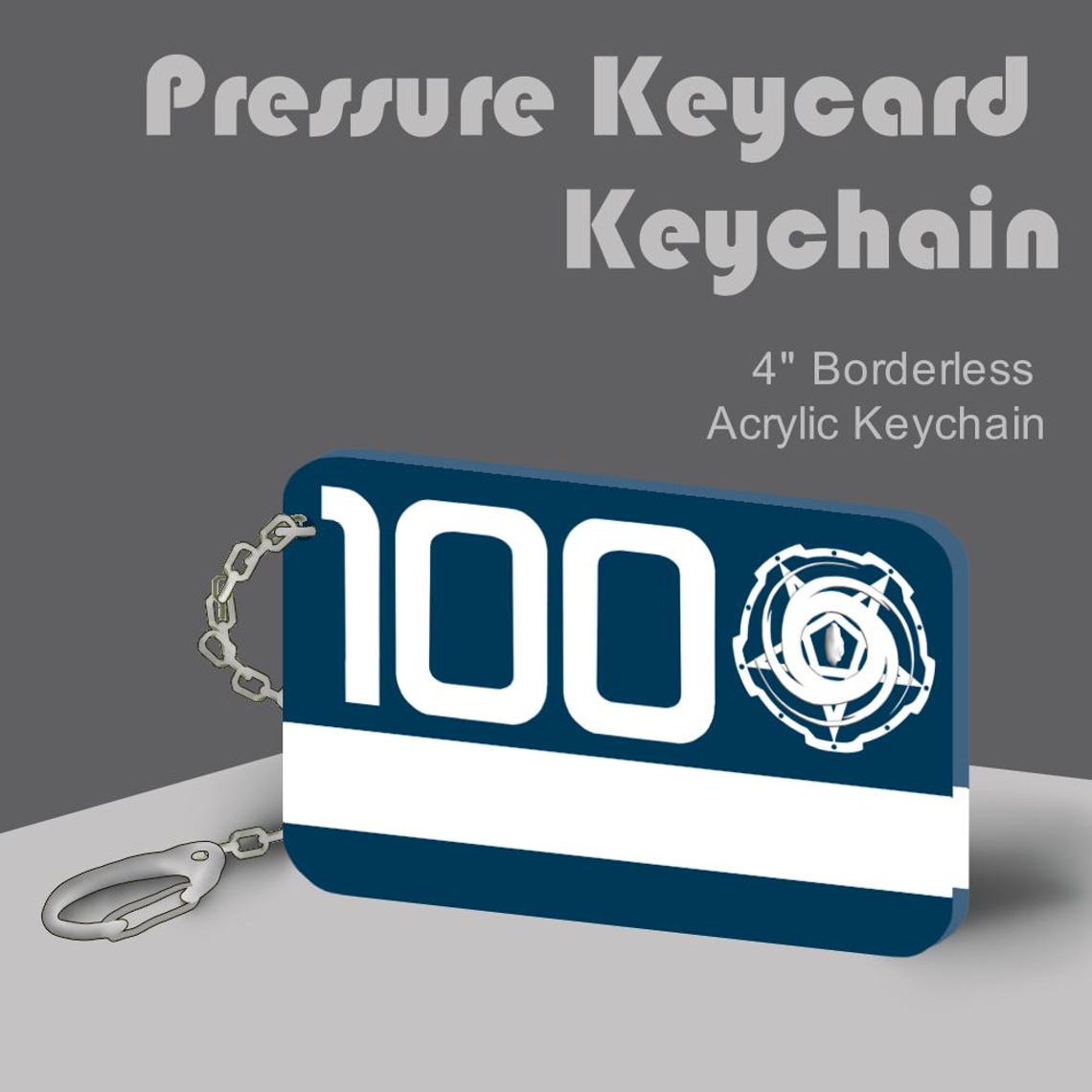 Pressure Keycard Keychains [100, 013, 001] (pre-order) - Etsy