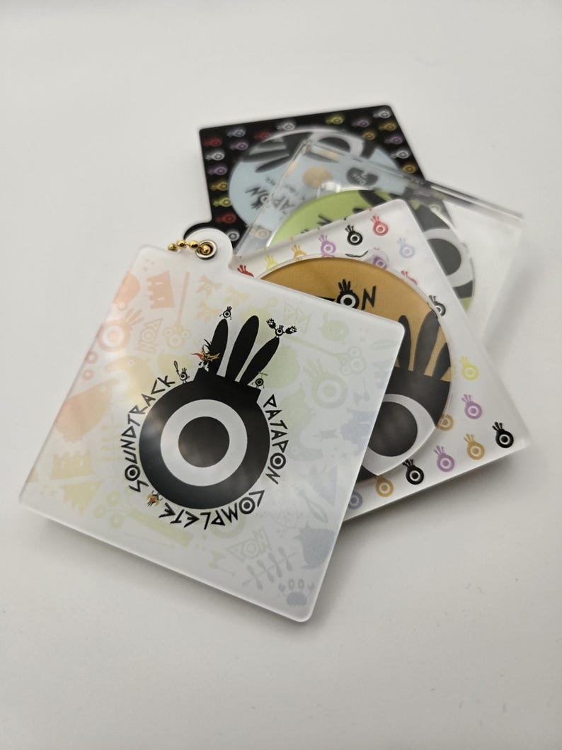 Mini Patapon OST Acrylic Replica CD Keychain - Etsy