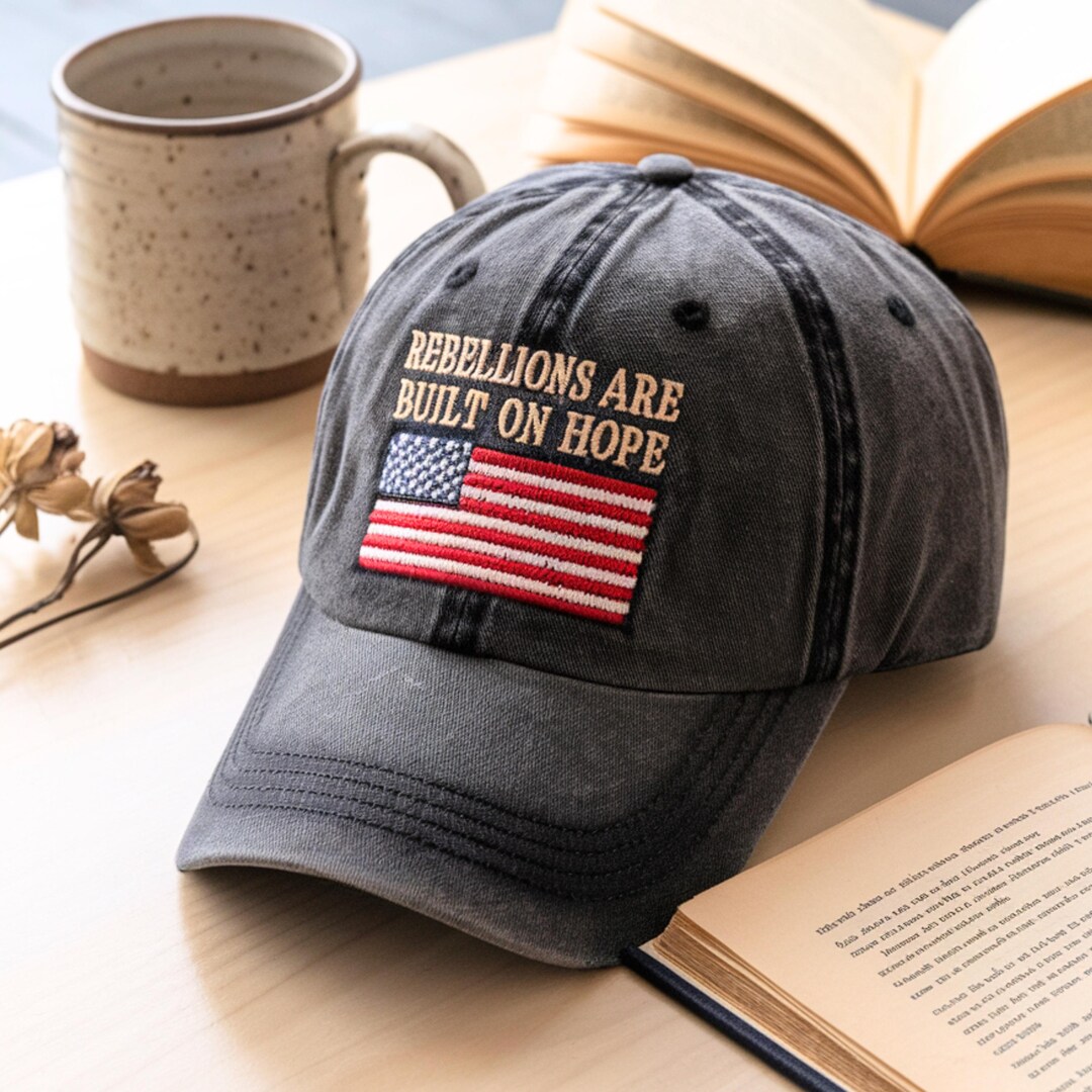 Rebellions Are Built on Hope Embroidered Baseball Cap, Political Gift ...