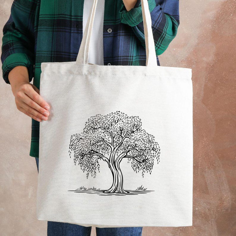 Willow Tree SVG Bundle, Weeping Willow Clipart, Willow Tree PNG, Tree ...