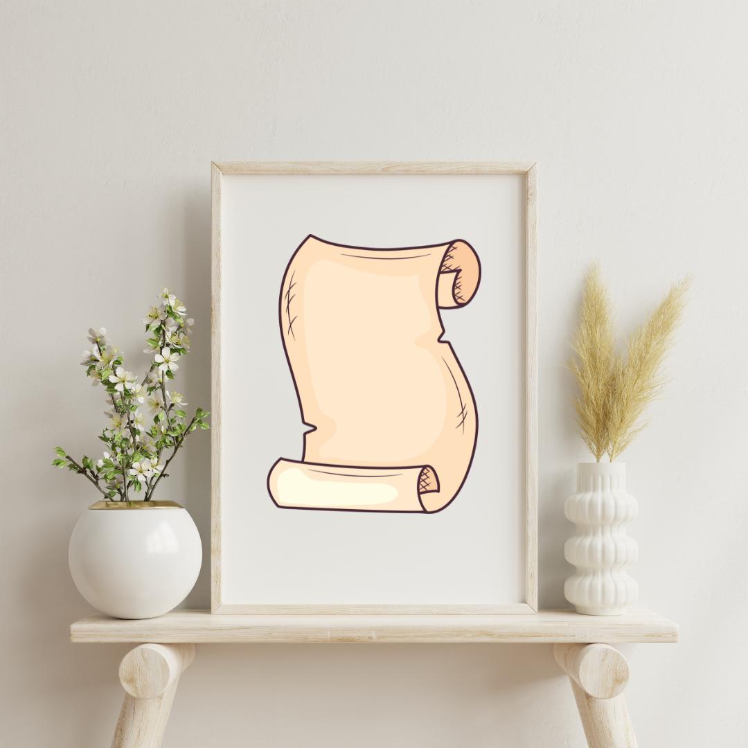 Parchment SVG Bundle Parchment Clipart Paper Scroll SVG PNG Cut Files ...