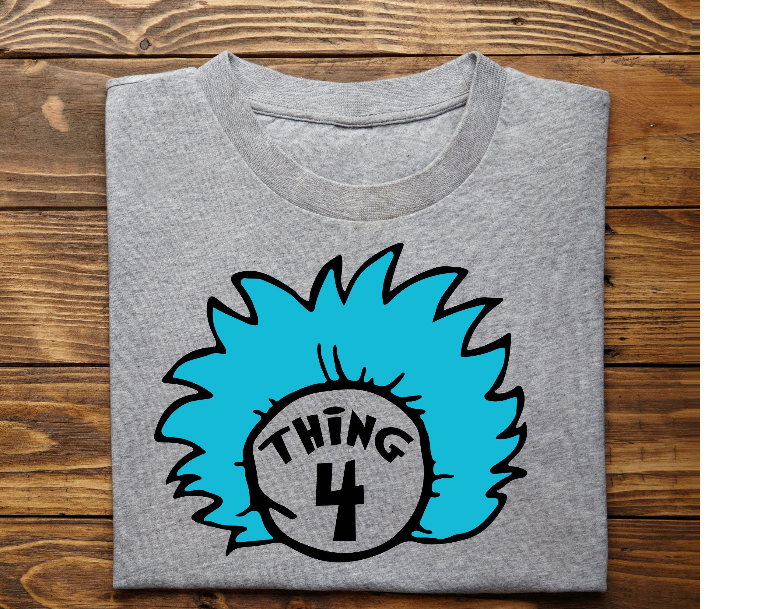 Thing 1 & Thing 2 Layered SVG, Thing 1 Thing 2 SVG, Thing 1 Thing 2 PNG ...