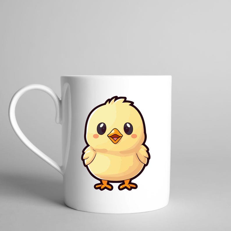 Baby Chicken SVG Bundle, Chick Clipart PNG, Baby Chicken DXF Cut Files ...