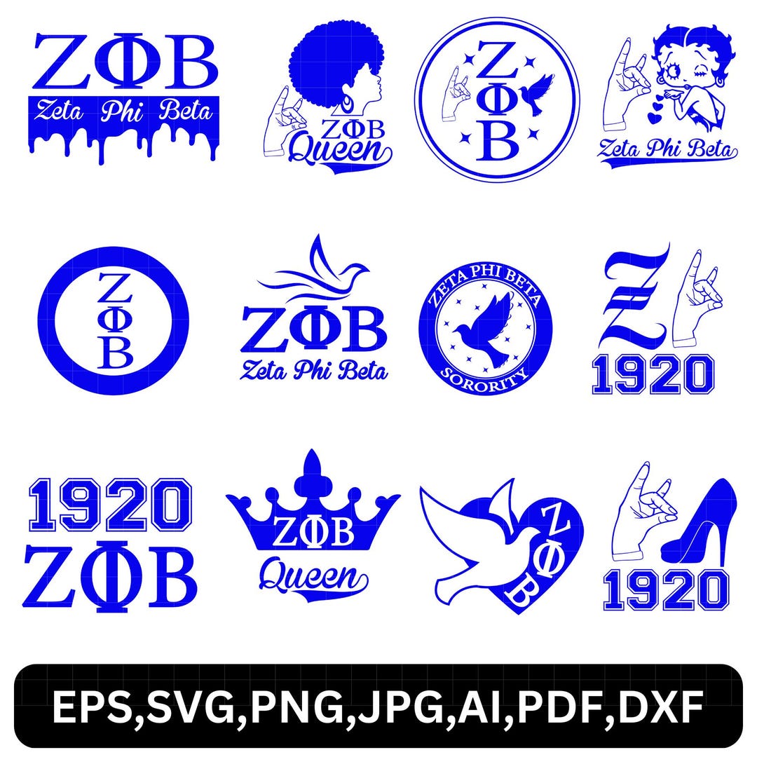 Zeta Phi Beta SVG, Sorority Svg, Zeta Shirts, 1920 Zeta Svg, Zeta Phi Beta, Zeta Cut File ...