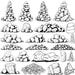 Pile of Stones Svg Bundle, Pile of Rocks SVG, Stone Stack Clipart, Rock ...
