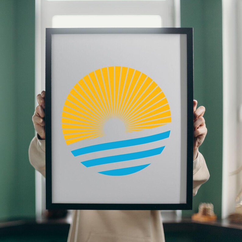 Sunrise SVG Bundle, Sun Clipart, Sunrise Cut Files, Sunshine PNG ...