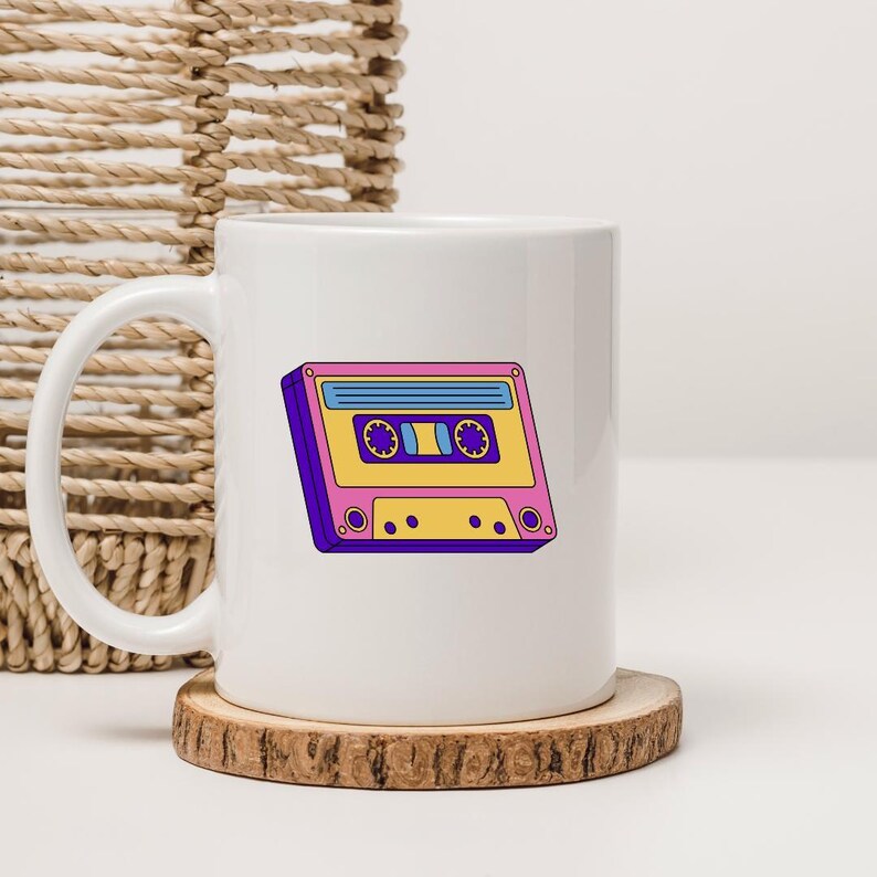 Cassette SVG Bundle, Cassette Clipart, Retro Cassette Vector, Vintage ...