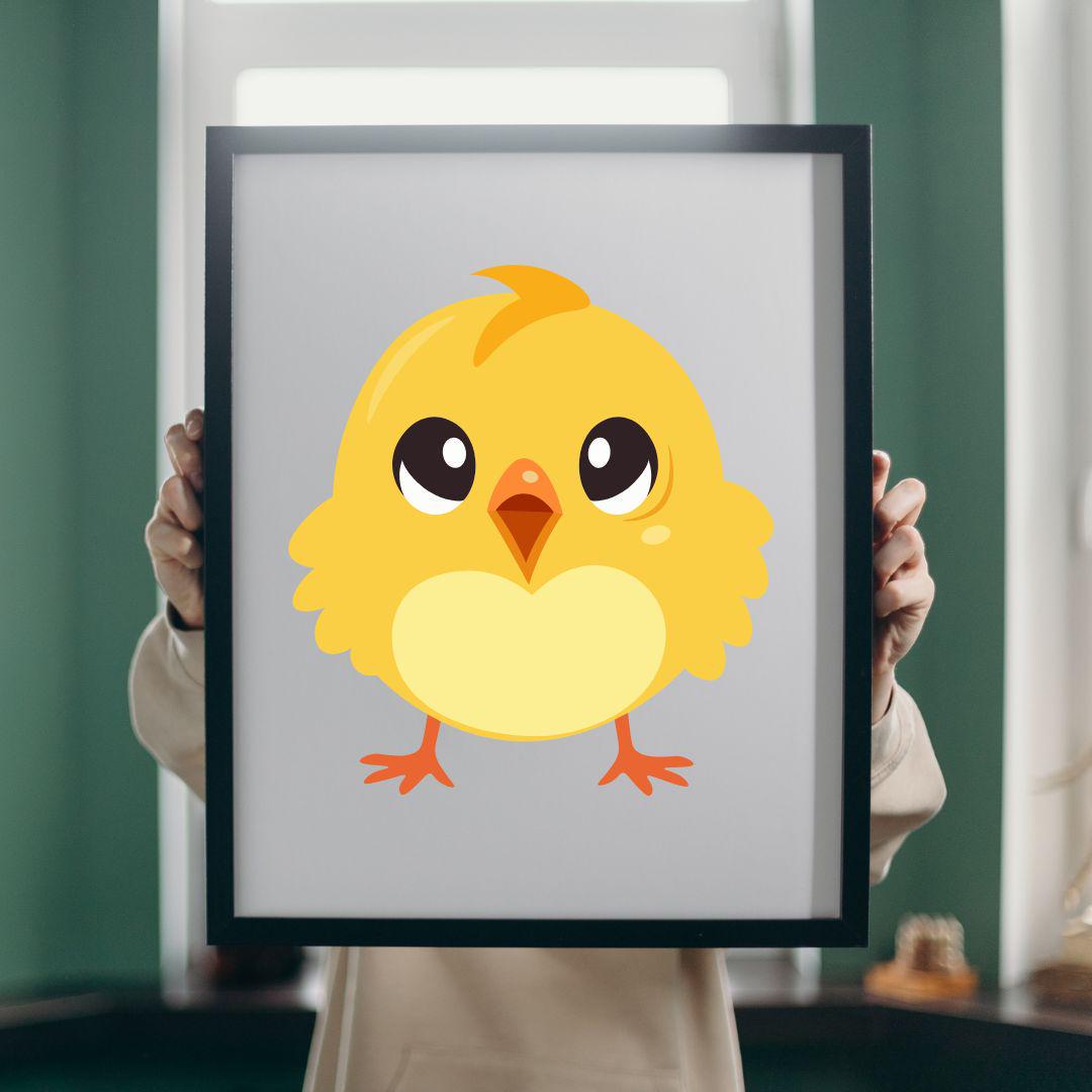 Baby Chicken SVG Bundle, Chick Clipart PNG, Baby Chicken DXF Cut Files ...