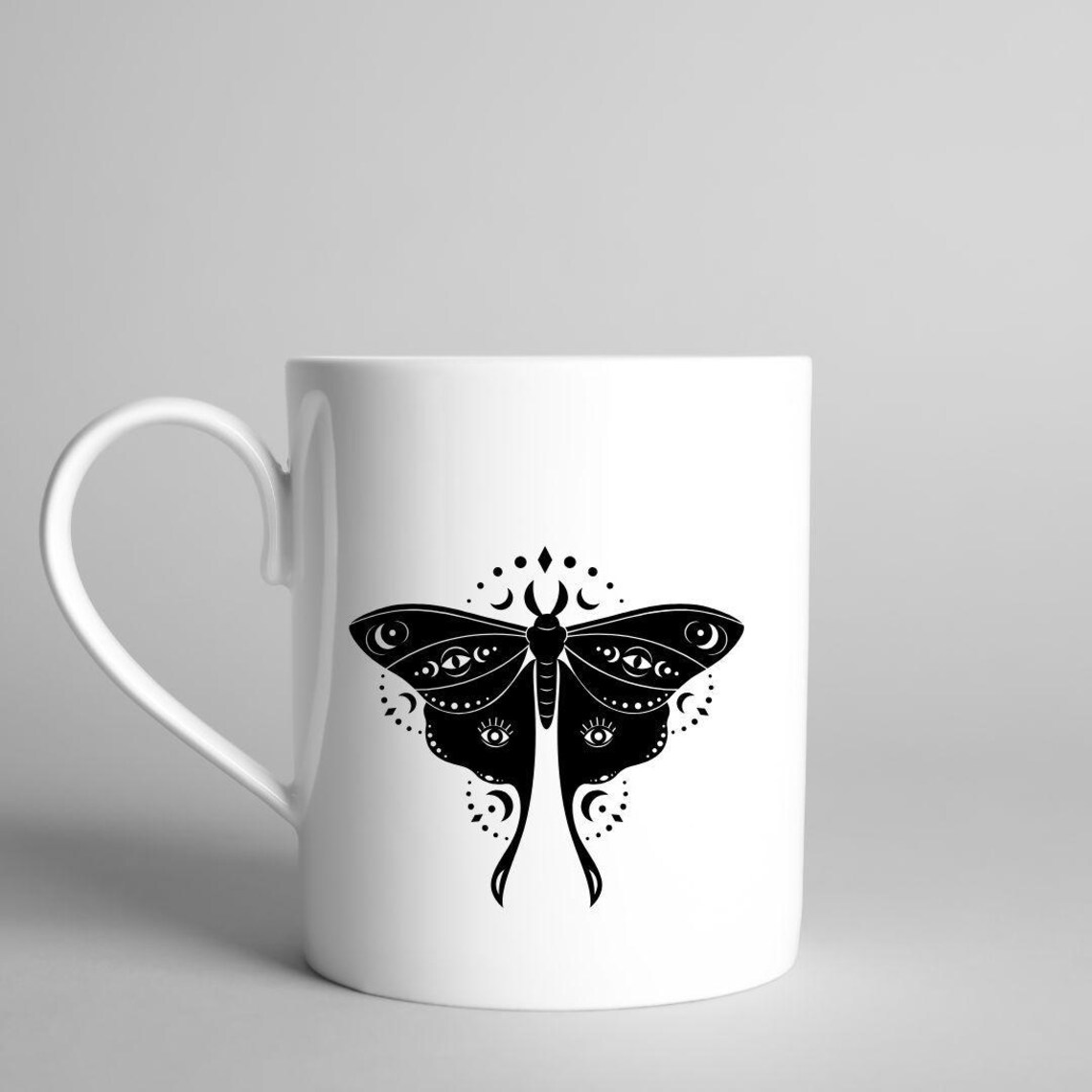 Moth SVG Bundle, Witch Moth SVG, Boho Moth Clipart, Mystical Insect Svg ...