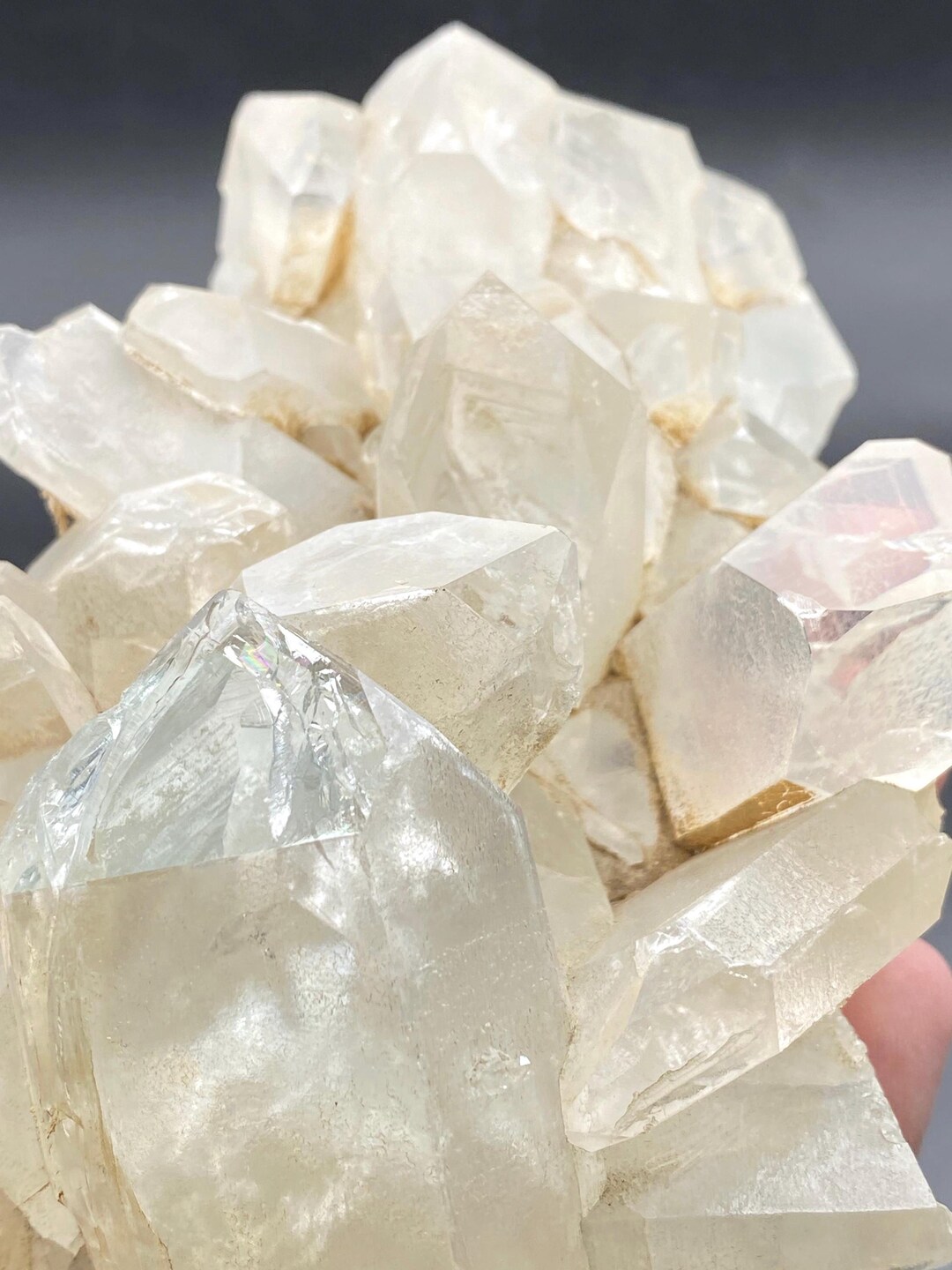Large Quartz Crystal Cluster | 722g Raw Quartz Specimen | Baluchistan ...