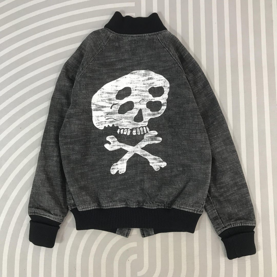 Vintage Yama50 Made in Japan Skull Kapital Art Jacket - Etsy