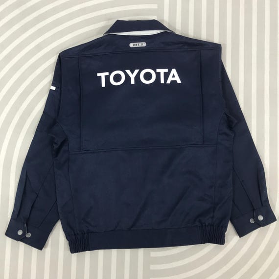 Vintage Toyota Japan work Uniform Custom Jacket - Gem