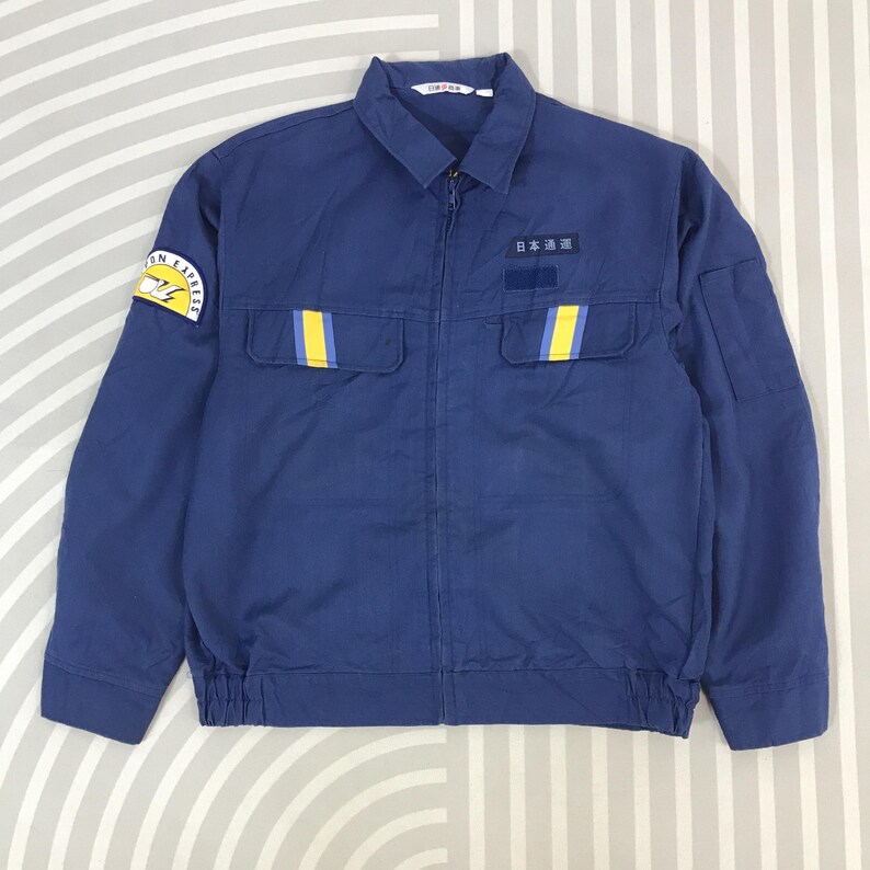 Vintage Nippon Express Japan Uniform Jacket - Etsy