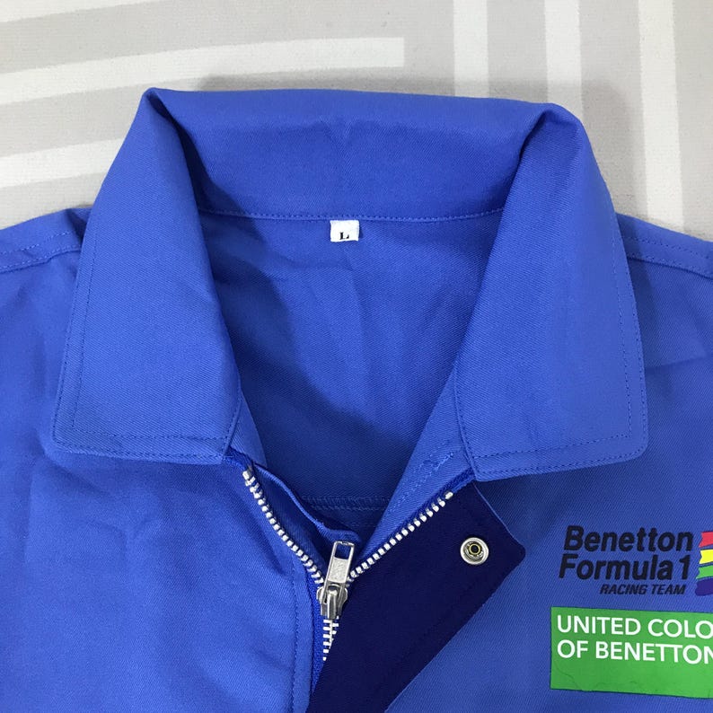 Vintage Benetton Formula 1 Racing Team Japan Custom Art Jacket - Etsy