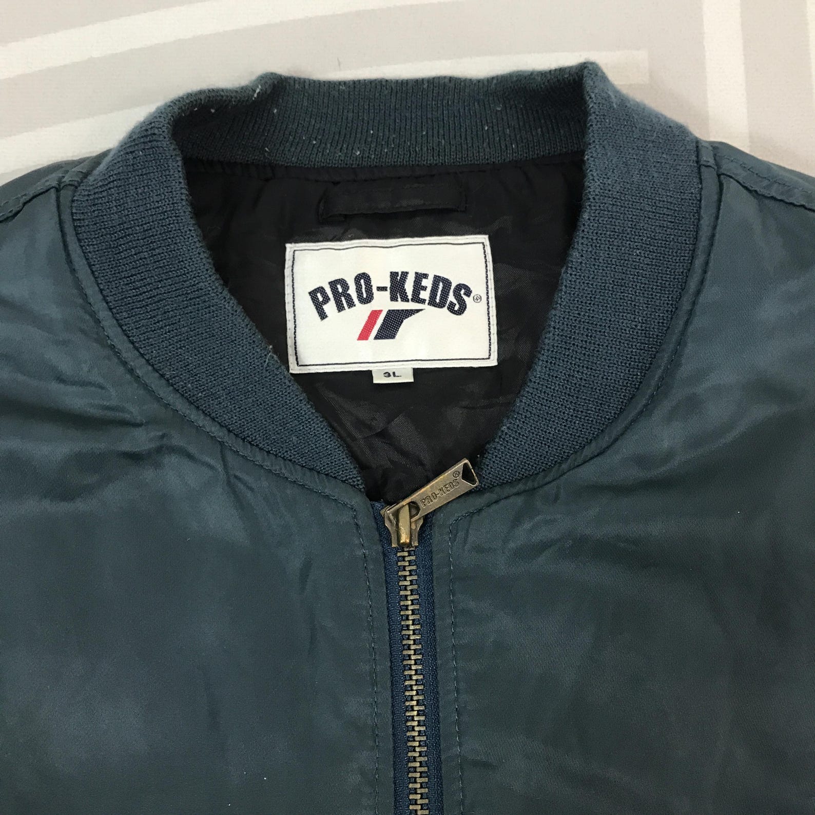 Vintage Pro-keds Bomber Jacket MA-1 Design Military Style - Etsy