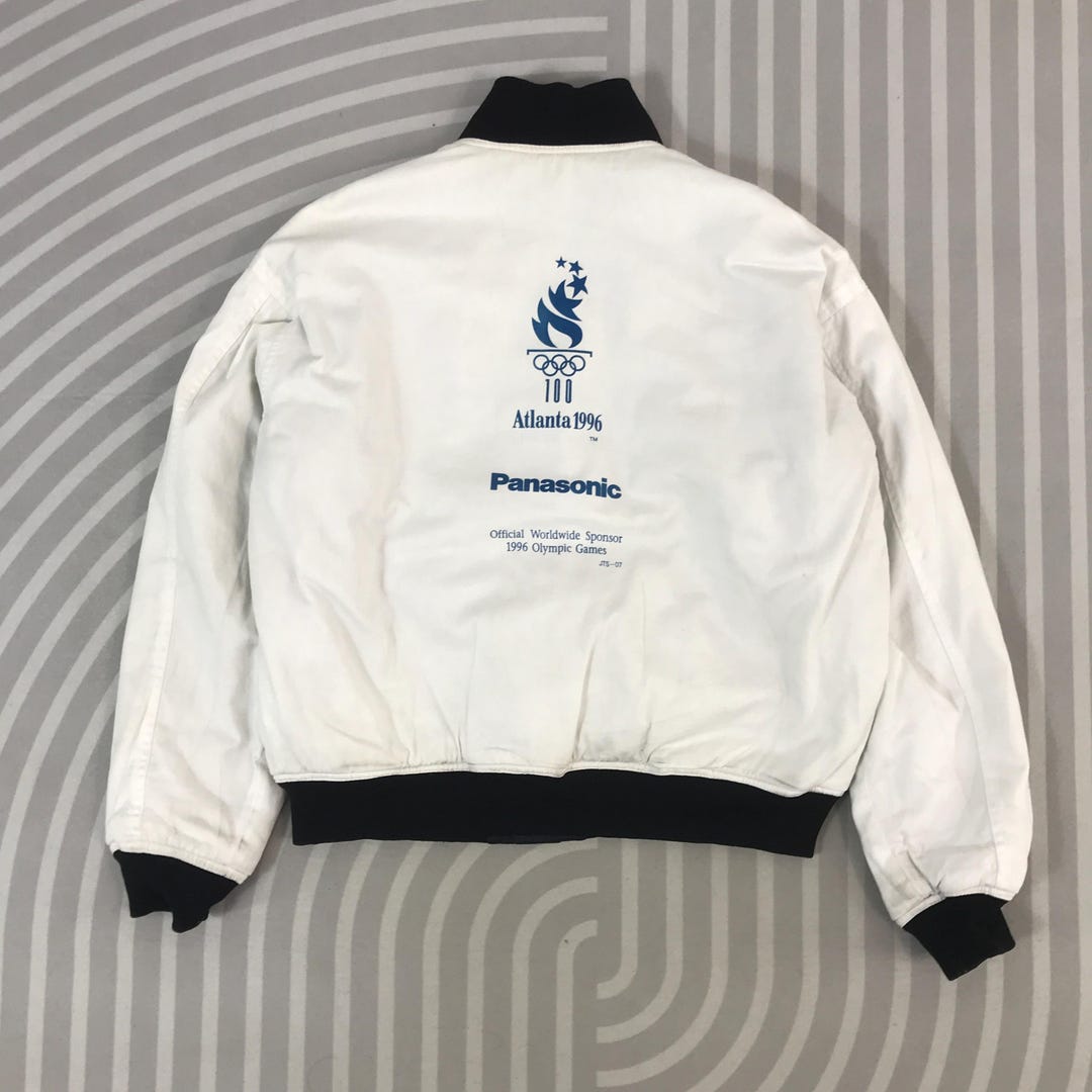 Vintage Panasonic X Olympic Atlanta 1996 Jacket Snap Button Design - Etsy