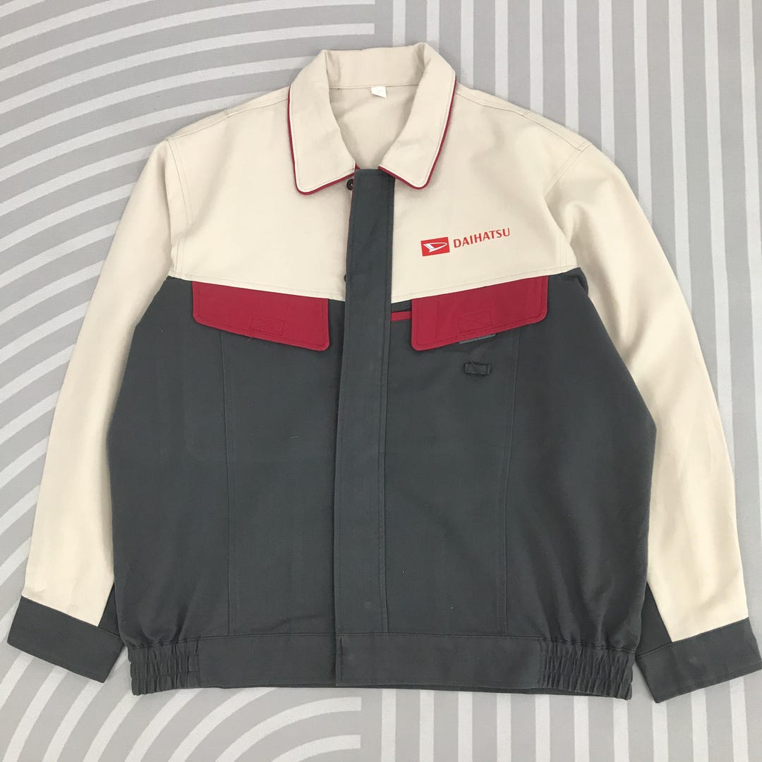 Vintage Daihatsu Racing Japan Work Uniform up Zipper Jacket - Etsy