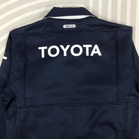 Vintage Toyota Japan work Uniform Custom Jacket - Gem