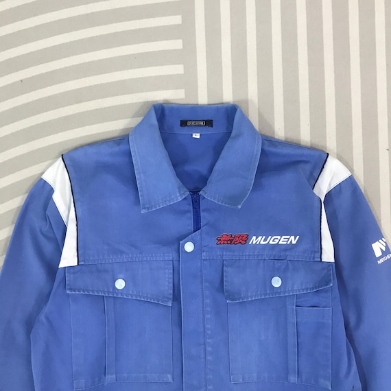 Vintage Honda Mugen Racing work uniform custom Jacket - Gem
