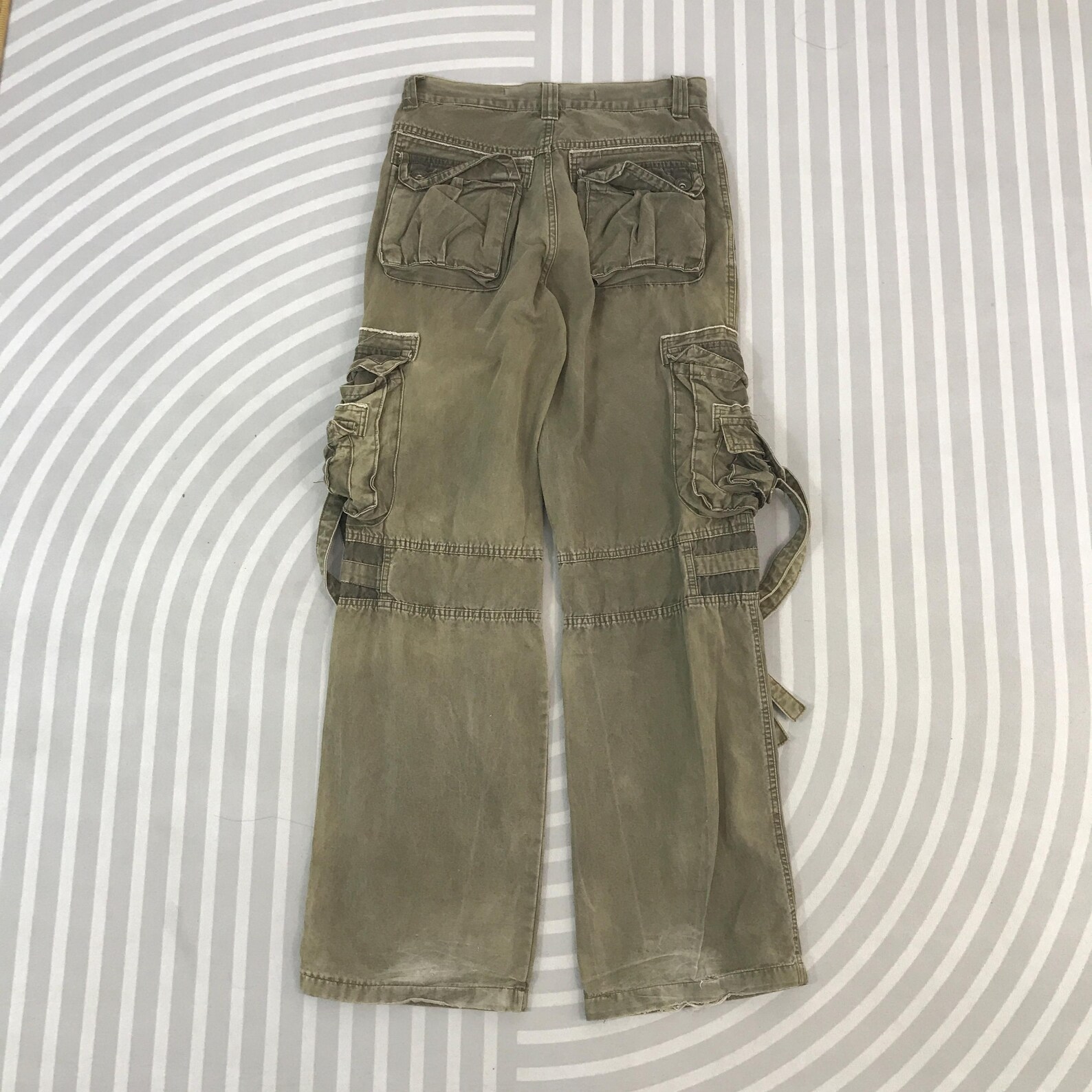 Vintage Blue Luis Style Baggy Cargo Design Pants - Etsy