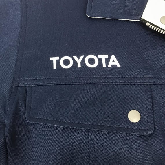 Vintage Toyota Japan work Uniform Custom Jacket - Gem
