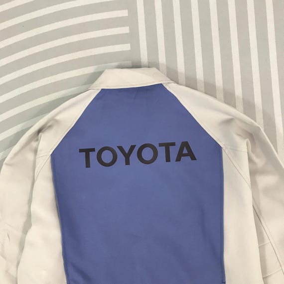 Vintage Toyota Racing work uniform custom Jacket japa… - Gem