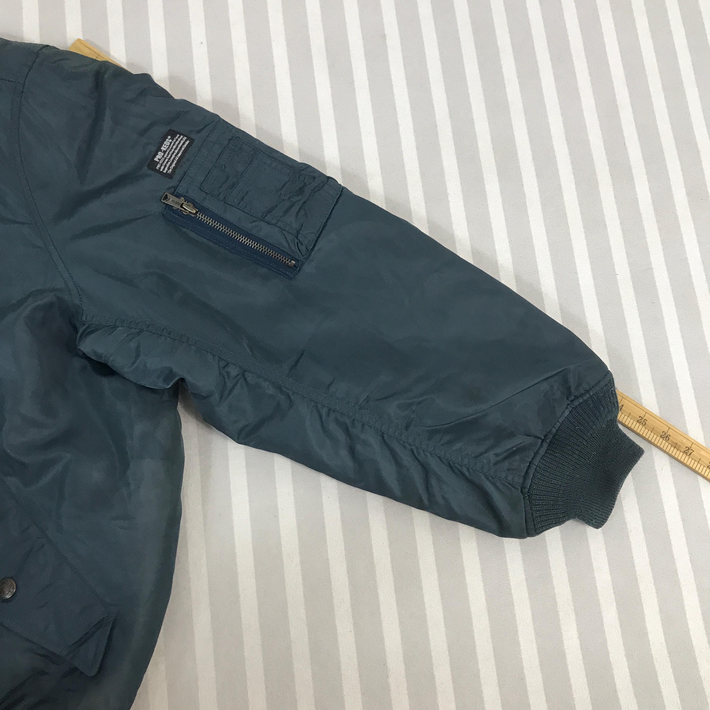 Vintage Pro-keds Bomber Jacket MA-1 Design Military Style - Etsy