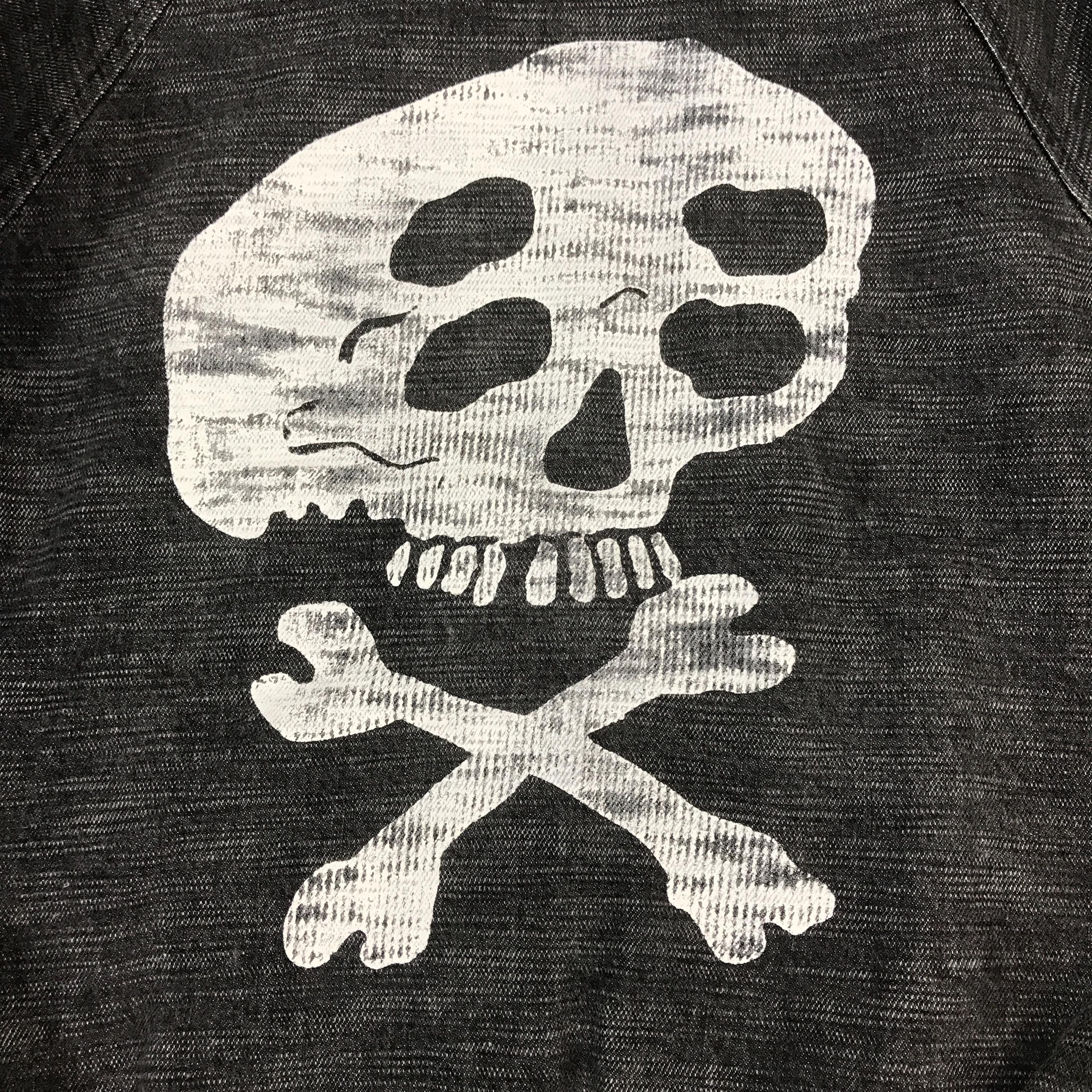 Vintage Yama50 Made in Japan Skull Kapital Art Jacket - Etsy