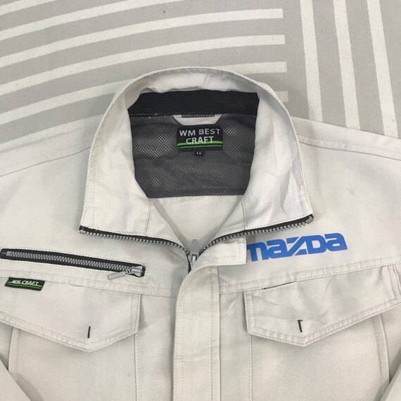 Vintage Mazda Racing Uniform work custom japan Jacket - Gem