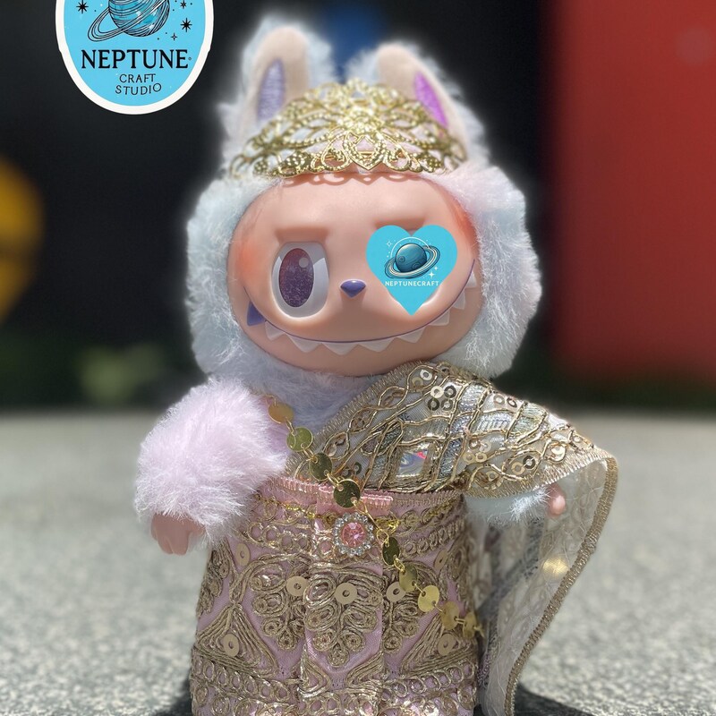 Gold Labubu Outfit - Etsy