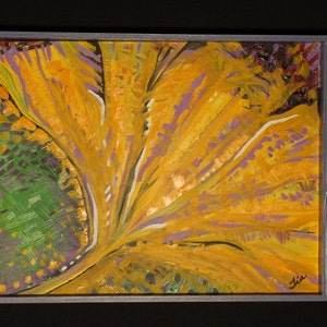 GINKGO - Original Oil Painting 14x11 - Etsy