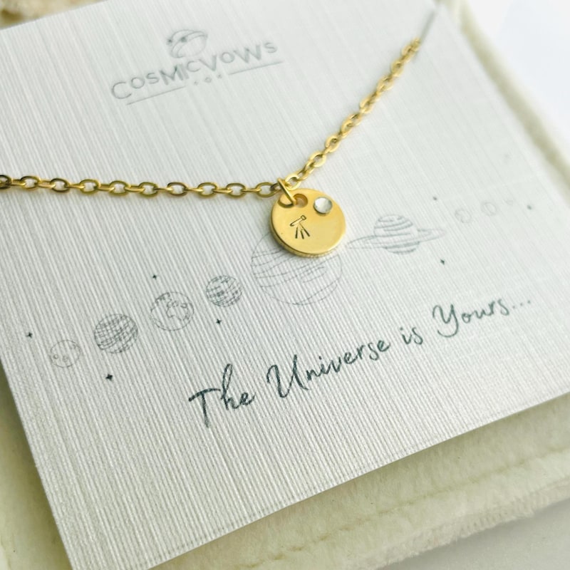Astronomy Themed Pendant - Etsy