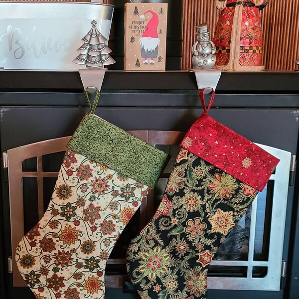 Green Stocking - Etsy