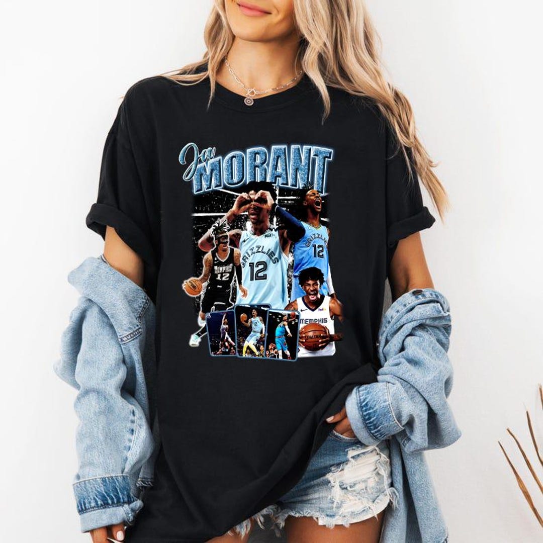 Ja Morant PNG T-shirt Design, Basketball PNG Digital Download ...
