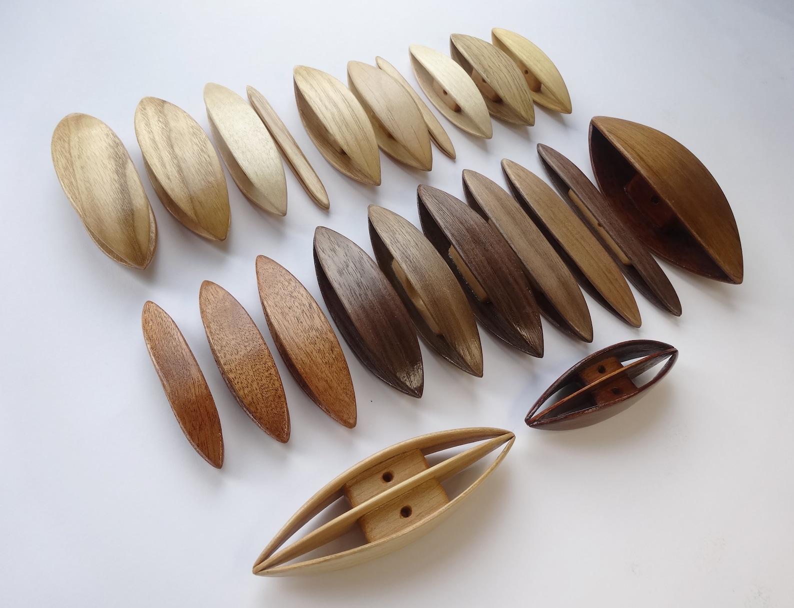 Handmade Wooden Tatting Shuttle for Lace Making Lot of Wood - Etsy