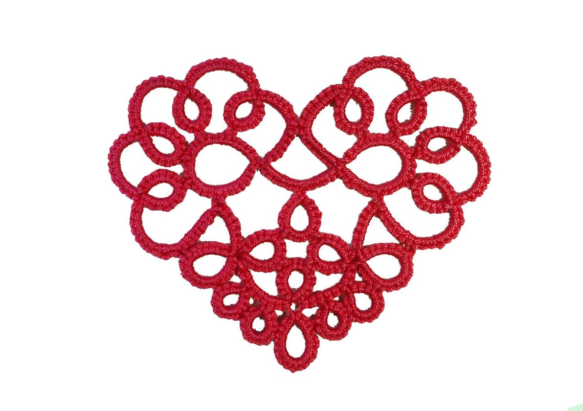 9 Digital PDF Patterns of Valentines Lace Hearts to Post Card ...