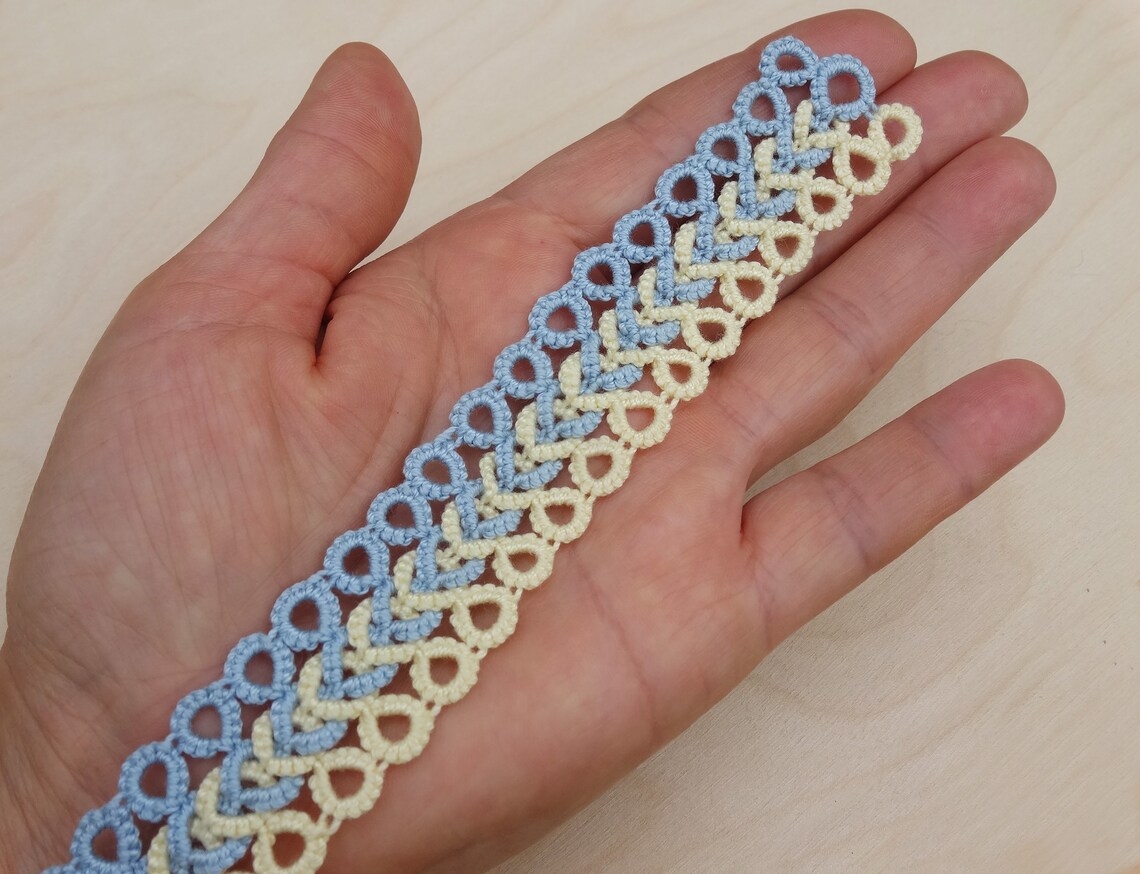 Bacelet Step by Step Tatting Pattern 19 Pages PDF File Shuttle - Etsy