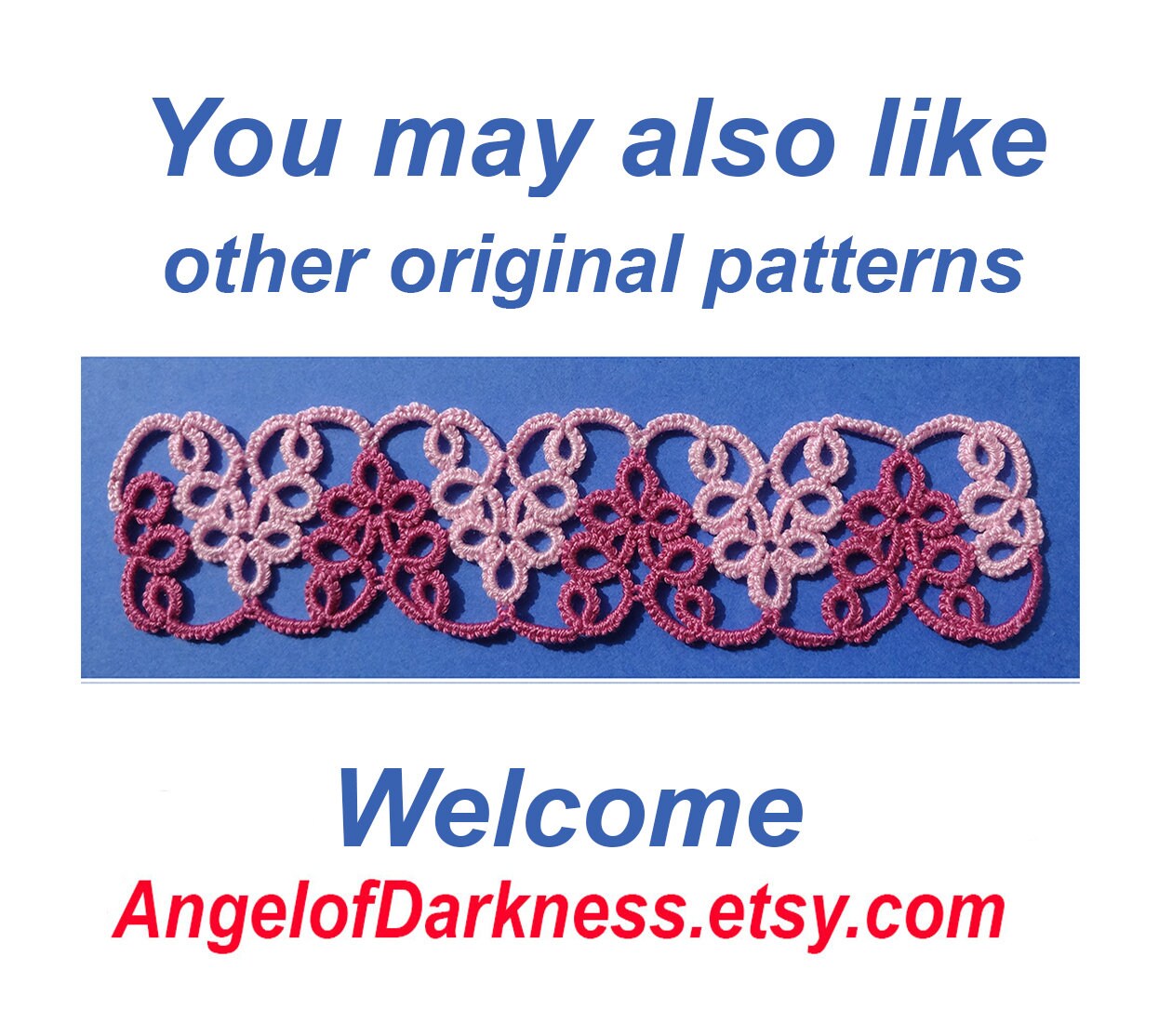 Buy Tatted Bookmark Pdf Shuttle Tatting Pattern How To Make Online In India Etsy