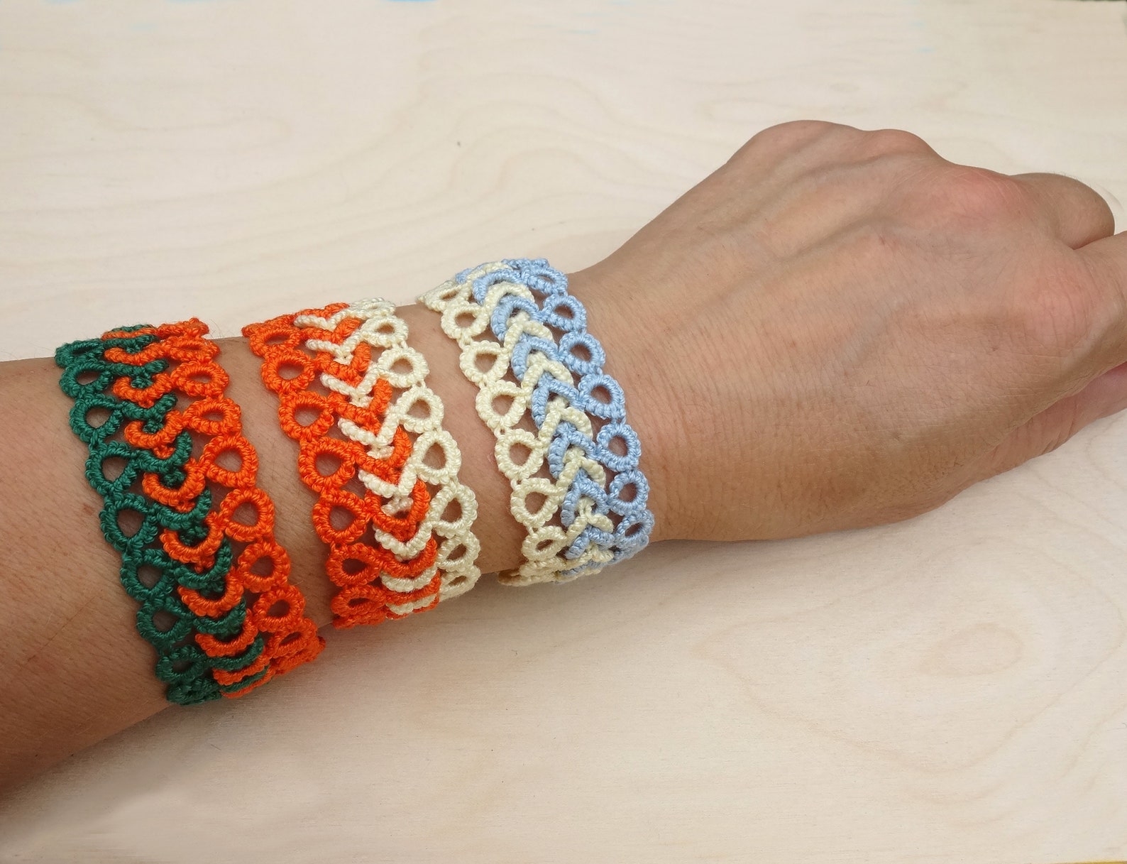 Bacelet Step by Step Tatting Pattern 19 Pages PDF File Shuttle Tatting ...