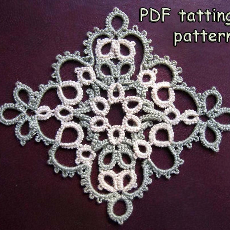 Tatting Lace Pattern - Etsy