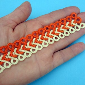 Bacelet Step by Step Tatting Pattern 19 Pages PDF File Shuttle Tatting ...