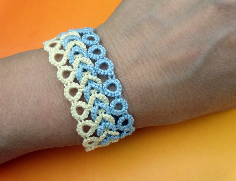 Bacelet Step by Step Tatting Pattern 19 Pages PDF File Shuttle - Etsy